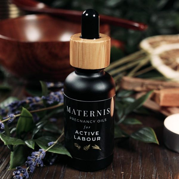 Pregnancy Oil for Active Labour | Clary Sage, Lavender & Geranium